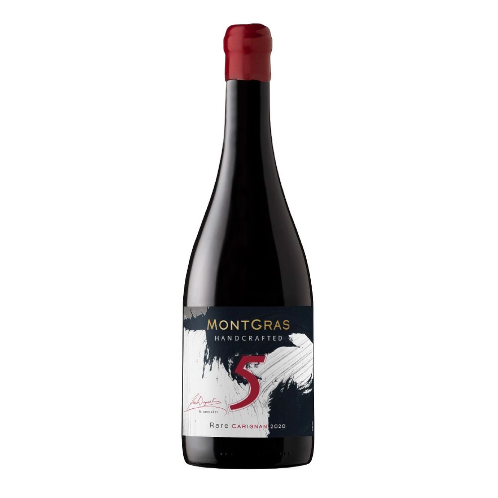 Vinho Montgras Handcrafted 5 Rare Carignan 2020 Tinto Chile 750ml ...